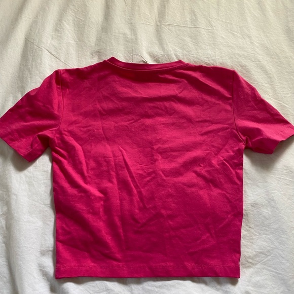 Zara | Tops | Zara Pink Crop Top | Poshmark